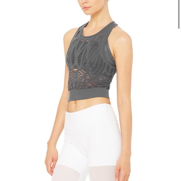 ALO Yoga | Tops | Nwt Alo Vixen Fitted Crop Tank S M L | Poshmark